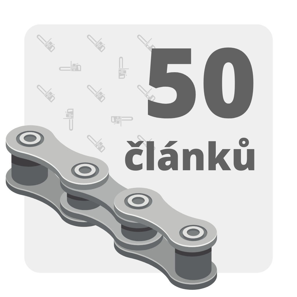 Řetězy na pilu: 50 článků 🥇 Ověřená kvalita | KASUMEX